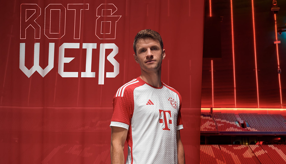 Chính thức ra mắt áo Bayern Munich sân nhà mùa giải 23/24